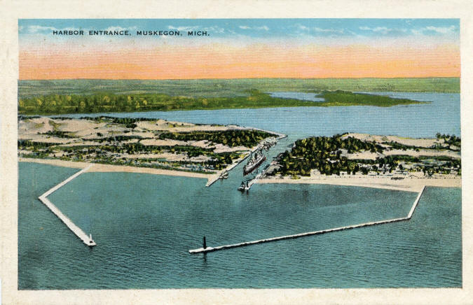 Lake Michigan Park Now Pere Marquette Park Muskegon Mi